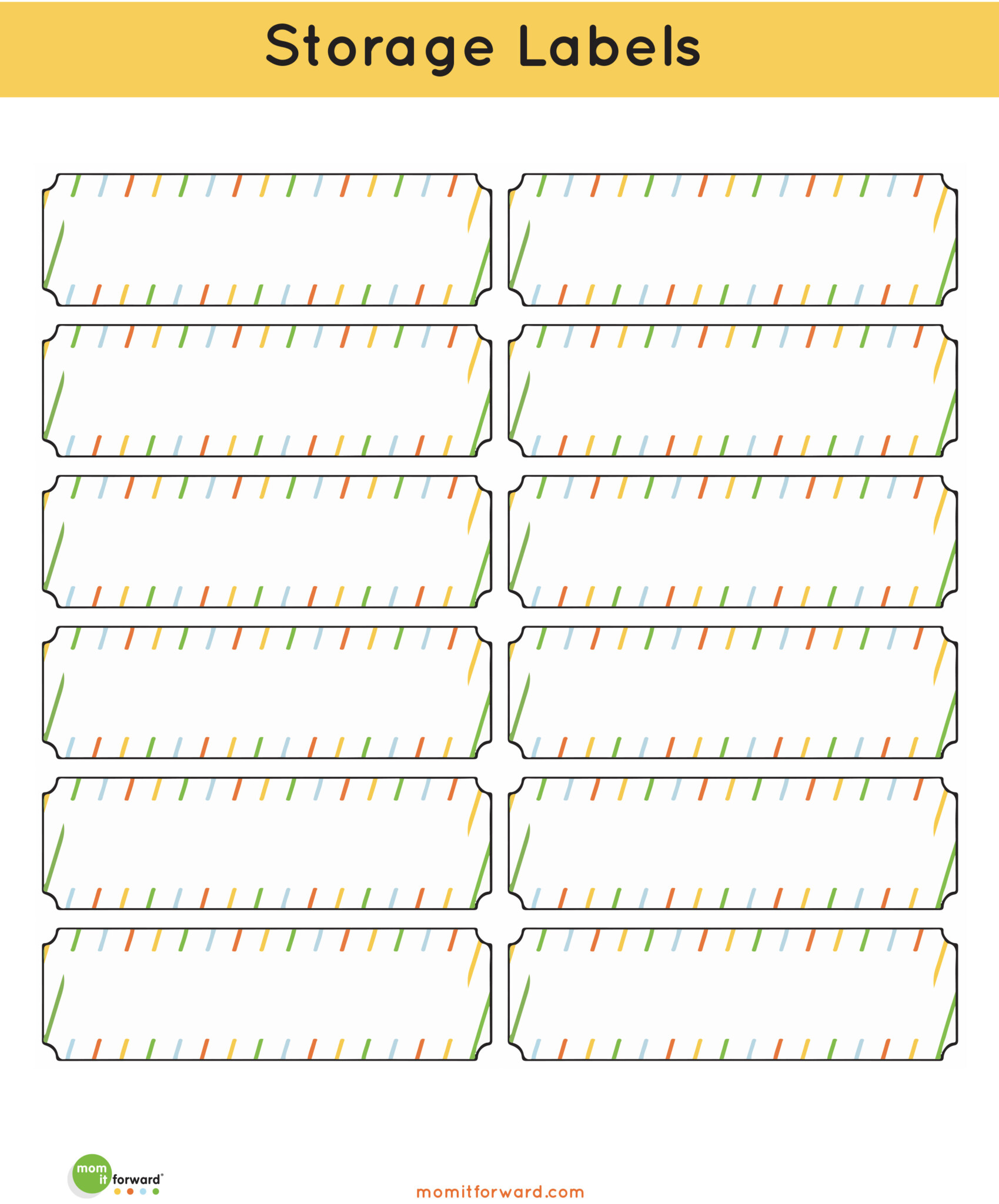 Printable General Storage Labels Mom It Forwardmom It Forward Label Printable